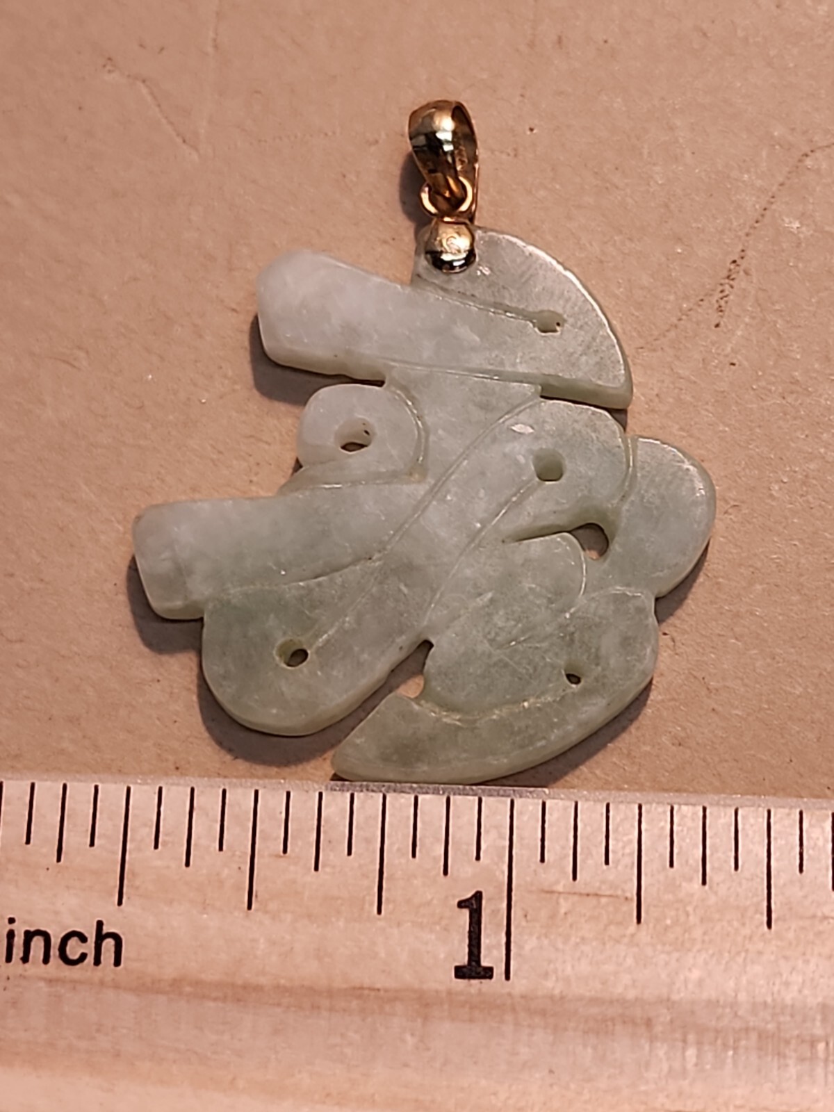 Vintage Chinese FU Character Good Fortune Blessings J… - Gem