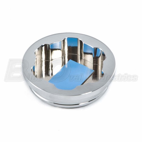 1998-2014 Mustang Chrome Billet Aluminum Radiator Overflow Intercooler ...