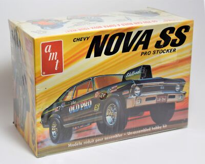 AMT T365 1/25 Scale 1968 Chevy Nova SS Pro Stocker Plastic Model Kit | eBay