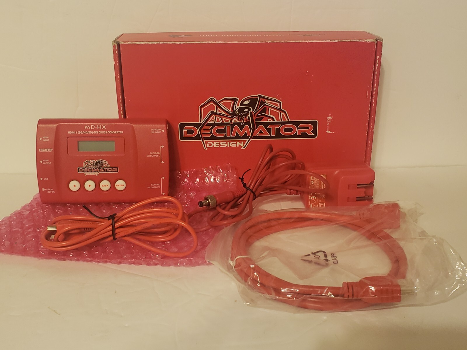 Decimator MD-HX Miniature HDMI/SDI Cross Converter with Scaling and ...