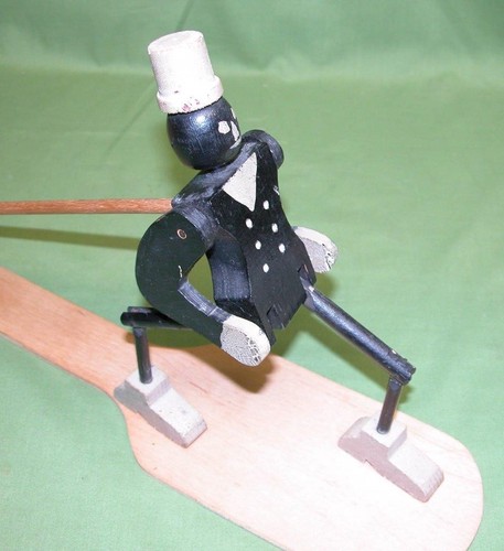 ANTIQUE AMERICANA DANCING WOOD PUPPET | eBay