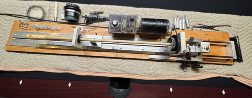 Unique Products Cue Companion Pool Cue Repair Lathe- With Large bore ...