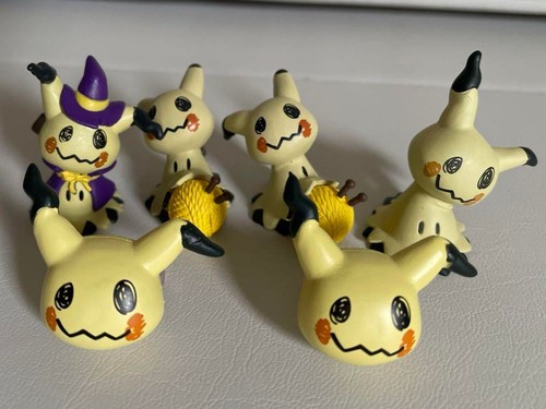 Pokemon Mimikyu Figures Lot - Nukku Time, Halloween, MonColle, Rings | eBay
