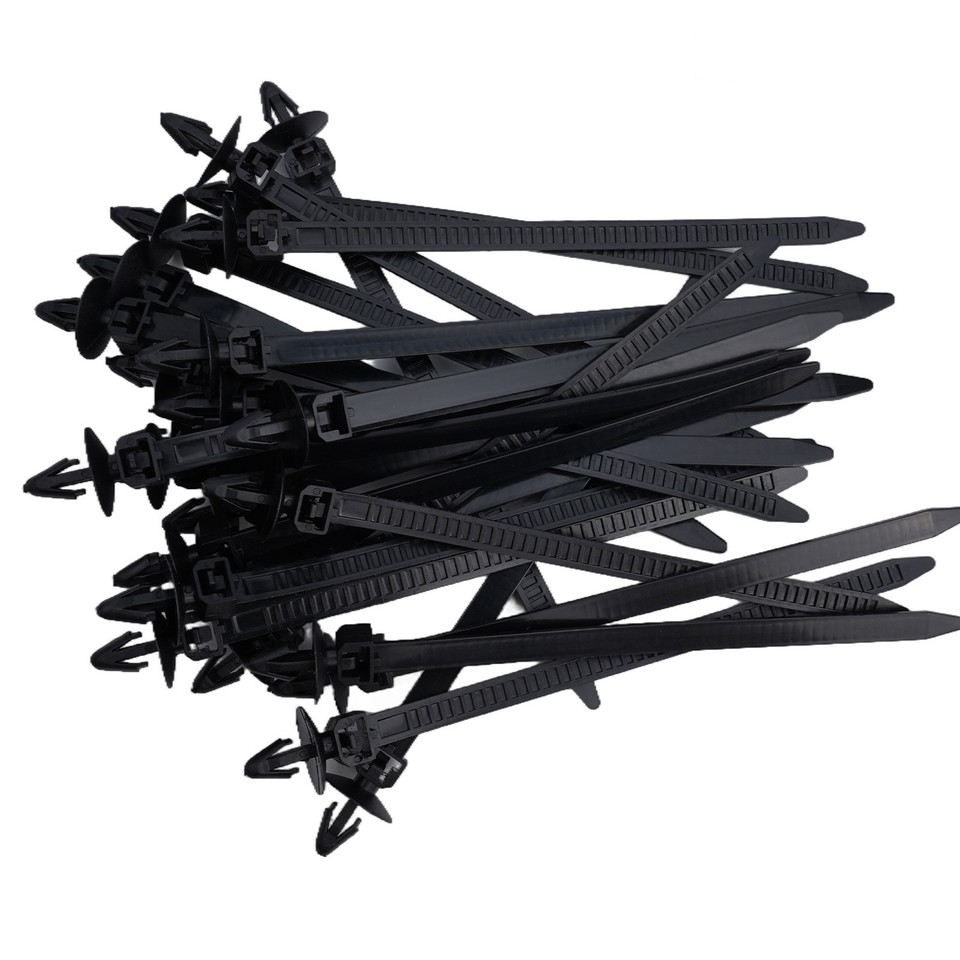 Nylon Mount Cable Zip Ties Indoor Wire Tying Construction Wire Strap ...