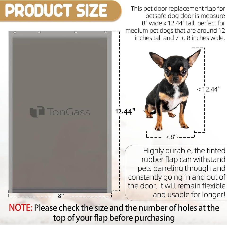 PAC11-11038 Medium Dog Door Flap Replacement for Petsafe Freedom | eBay