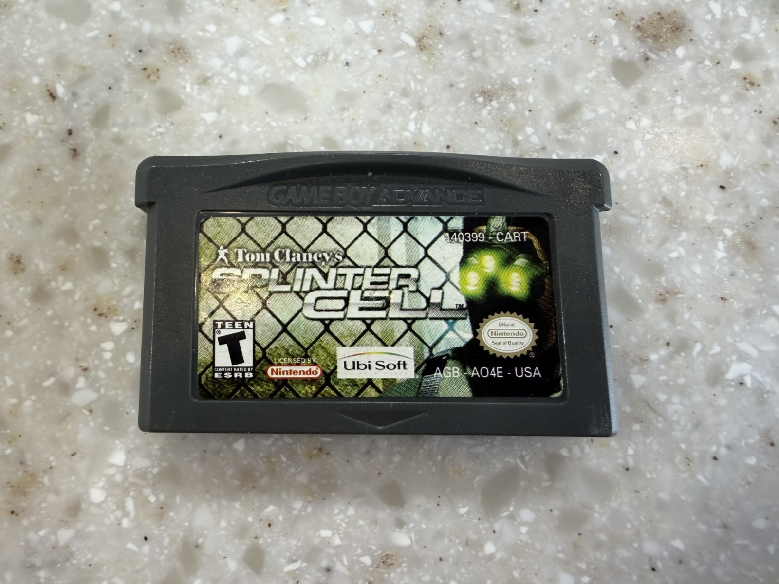TOM CLANCY'S SPLINTER CELL GAMEBOY ADVANCE GAME BOY GBA NINTENDO SP NES ...