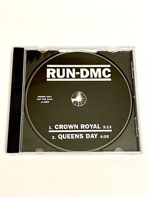 RUN-DMC, Crown Royal/Queens Day, Single, CD Promo | eBay