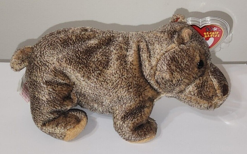 Ty Beanie Baby TUBBO the Hippopotamus Hippo (6 Inch) NEW MWMTs Plush ...
