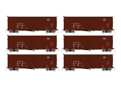 Rapido 142010 HO USRA Single-Sheath Boxcar, New York Central, 6-Pack | eBay