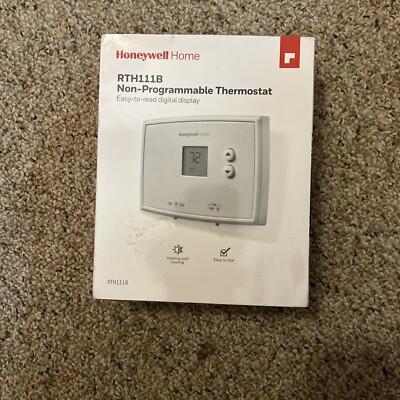 Honeywell Home RTH111B Non- Programmable Thermostat Easy To Read ...