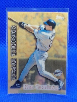 1997 Topps - Team Timber Insert - Ken Caminiti - #TT2 - San Diego ...