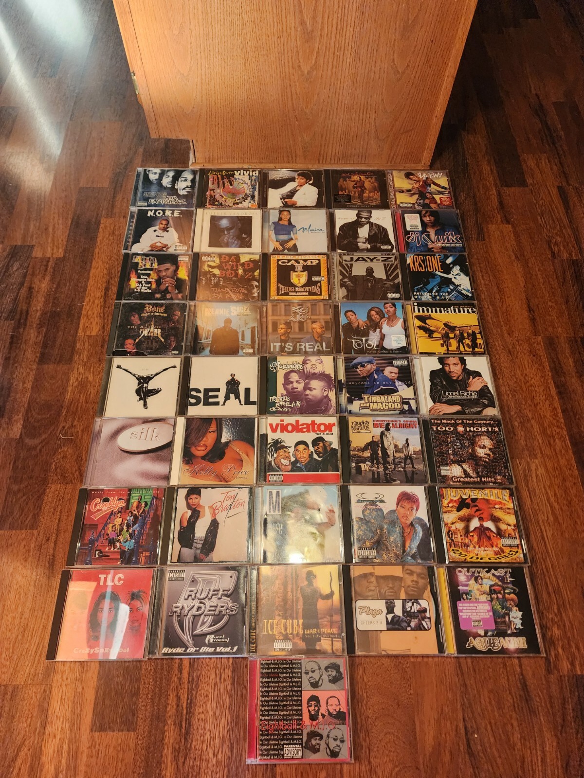 Huge Lot of 70s CDs Rap Hip-hop R&B 1990s 2000s 👑 Ice Cube TLC Toni ...