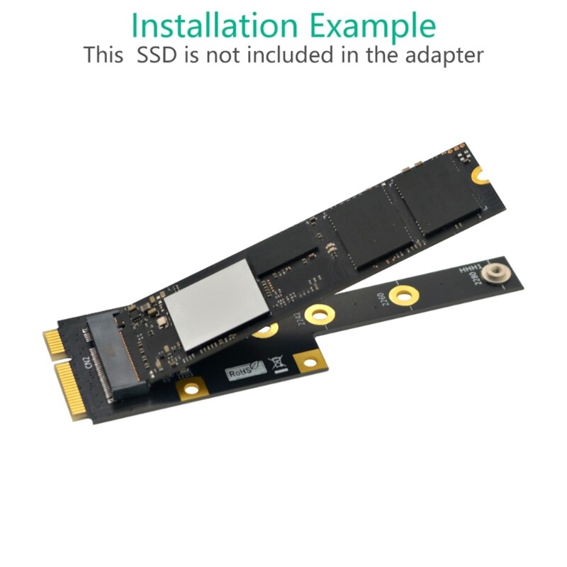 Mini PCIE to NVME SSD Adapter Mini PCIExpress to M.2 Key Converter ...