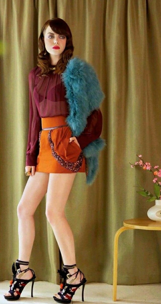 Jupe Courte Emma Stone