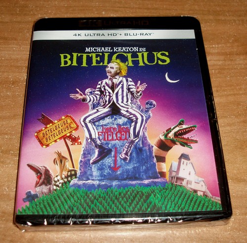 BITELCHUS (BEETLEJUICE) 4K UHD+BLU-RAY NUOVO IMBALLATO COMMEDIA ...