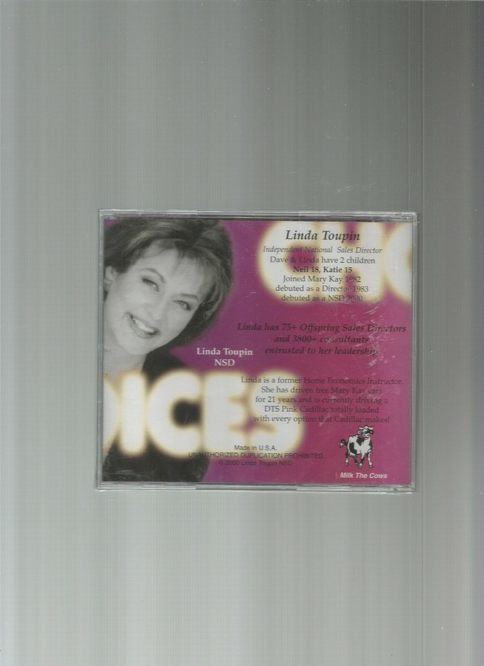 Linda Toupin (Mary Kay National Sales Director): Choices [NEW], CD | eBay