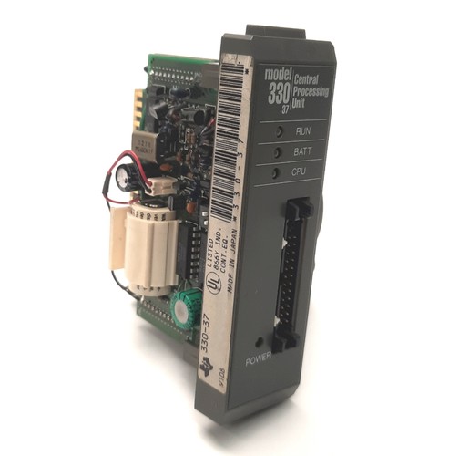 Texas Instruments TI330-37 SIMATIC PLC Central Processing CPU Module 3 ...