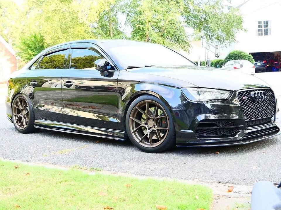 18" Aodhan AH11 Wheels 18x8.5 +35 5x112 Matte Bronze For Audi A4 A5 VW ...