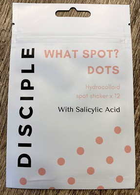 Disciple What Spot? Dot Hydrocolloid Spot Stickers x12 Sealed | eBay ...