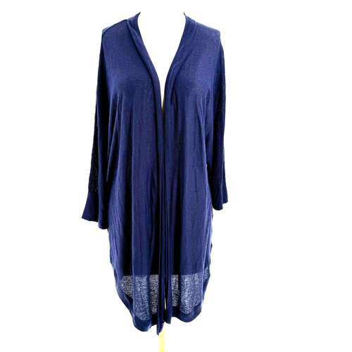 Pure Energy Long Line Open Front Duster Cardigan Sweater Women's 3X ...