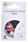 Tulip AC-032 Amicolle Stitch Marker Set (Pin) TULIP Navy White Orange F ...