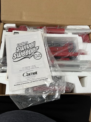 Ontel Cordless Swivel Sweeper G2 Seen on TV NEW in Box Papers ...