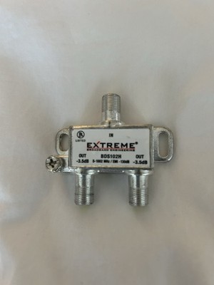 EXTREME 2-WAY DIGITAL HIGH PERFORMANCE COAX CABLE SPLITTER - BDS102H | eBay