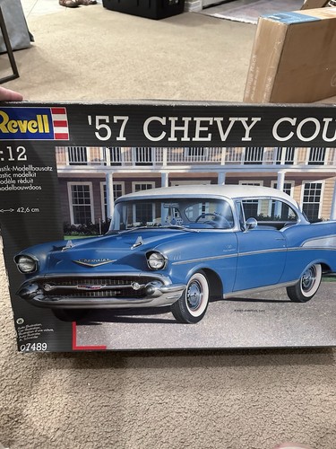 Revell '57 Chevy Coupe Air 1/12 Scale Model Kit 07489 | eBay