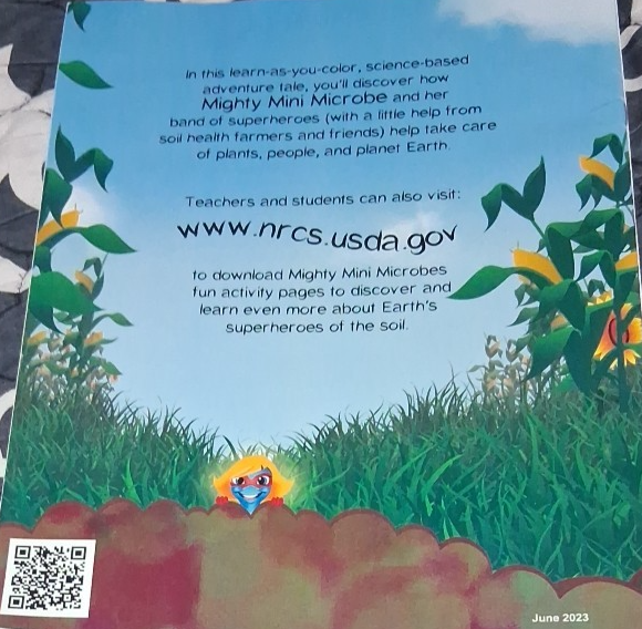 USDA Mighty Mini Microbe's Tale Reading & Coloring Book | eBay