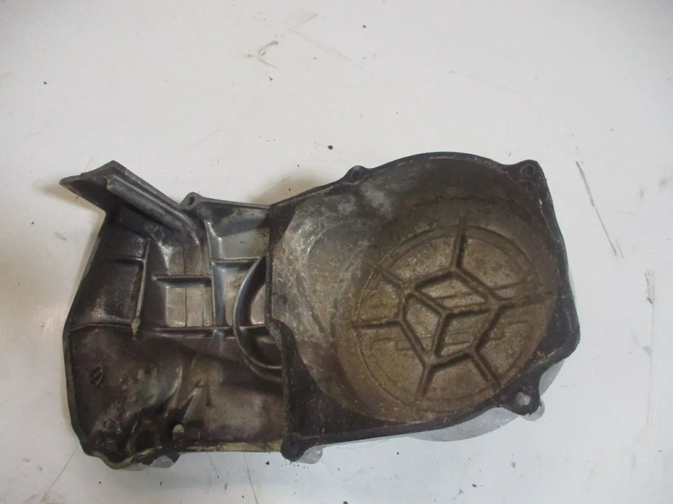 1. Honda CM 400 T NC 01 alternator cover engine cover left alternator ...