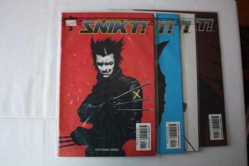 Snikt! #1, 2, 3, 5 - Wolverine - 2003 - Marvel Comics | eBay