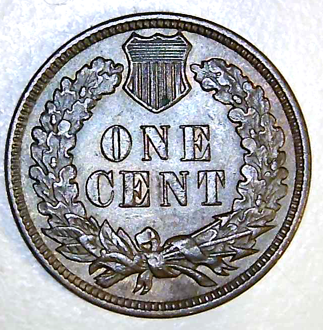 1908 US Indian Small Cent - Crisp Full Pearls & Diamonds + Free ...