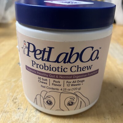 Petlab Co. Probiotic Chew Digestion Support Dietary Supplement for Dogs ...