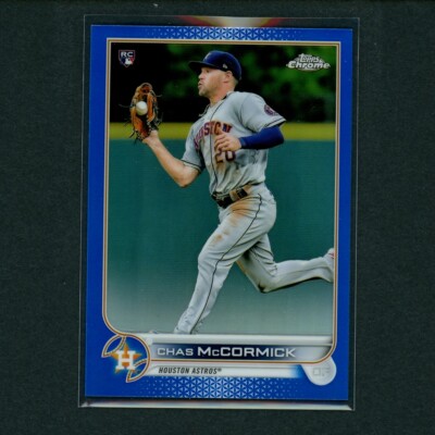 2022 Topps Chrome Chase McCormick Blue Refractor /150 Rookie | eBay