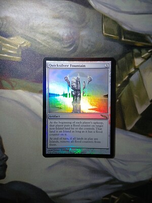 NM FOIL Quicksilver Fountain Mirrodin Eluge The Shoreless Sea MTG | eBay