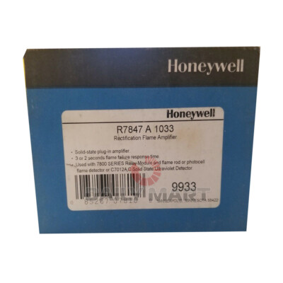 New In Box HONEYWELL R7847A1033 Control Box Combustion Program Burner ...