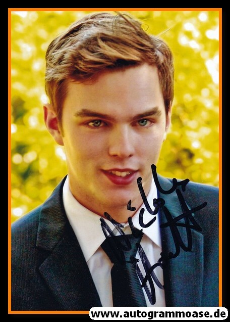Autographe Film (Royaume-Uni) Nicholas Hoult 2010er Photo (Portrait ...