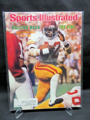 Charles White, USC Trojans, 1978 Sports Illustrated Magazine, High ...