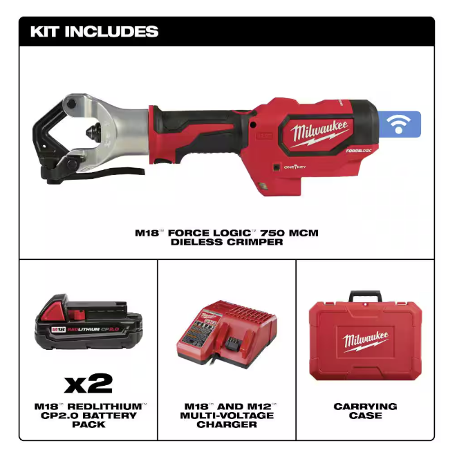 Milwaukee Electric Tool 2877-22 M18 18V Lithium-Ion Cordless FORCE ...