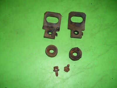 85 300ZX Z31 2+0 Turbo Lower RADIATOR MOUNTS Mount oem factory Engine ...
