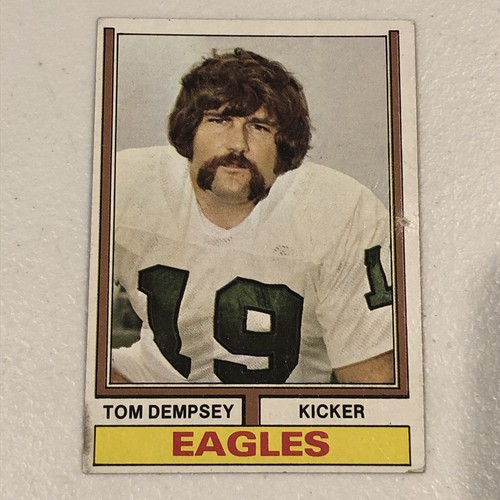 1974 TOPPS TOM DEMPSEY #270 PHILADELPHIA EAGLES FOOTBALL CARD | eBay