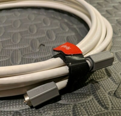 Coaxial Cable White CATV 6 Series 18AWG 16 feet White xfinity Male-to ...