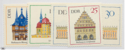 German Democratic Republic (DDR) Stamps Scott #1018 To 1021, Mint Never ...