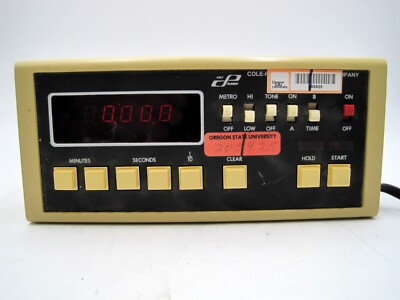 Cole Parmer Instrument Co. 8683-10 Digital Electronic Timer | eBay