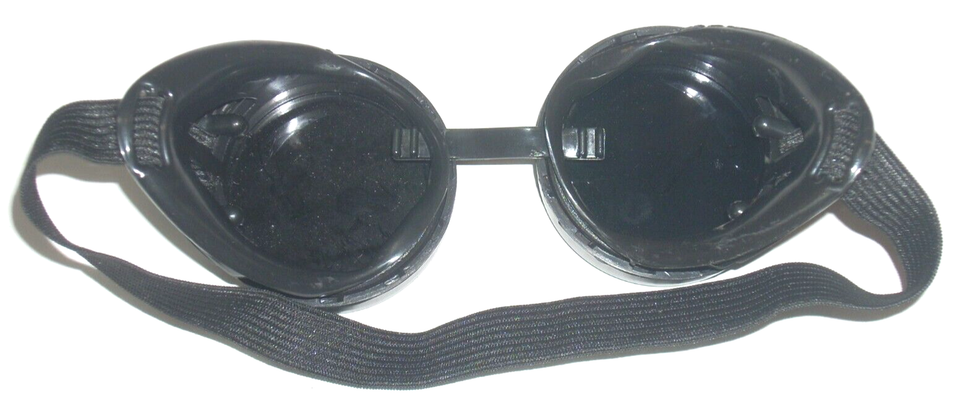 Black Eye Cup Welding Goggles 50mm Shade 5 for Cutting Steampunk ...