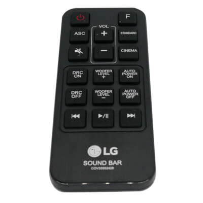Remote Control For LG Soundbar System SH2 SPH2B-P SH3B LAC553B SPH3B-W ...