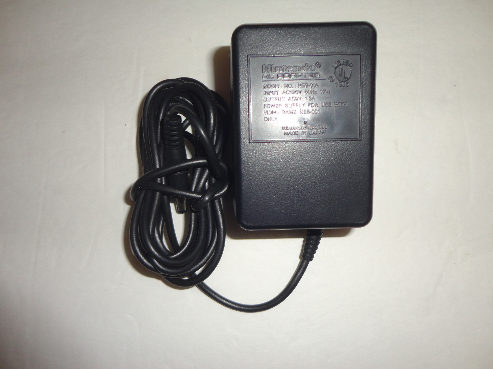 Nintendo NES-002 Power AC Adapter Cord ORIGINAL OEM TESTED WORKING | eBay