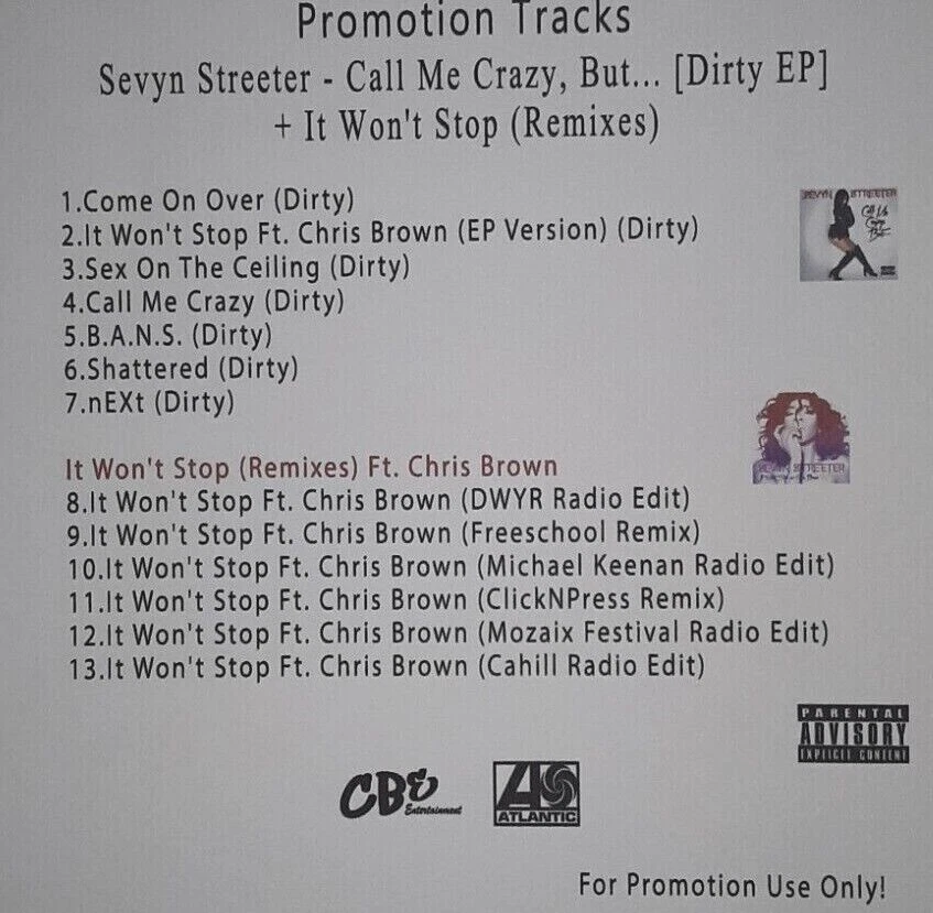 Sevyn Streeter It Wont Stop Album Cover