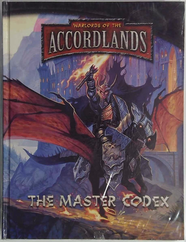 Warlords of the Accordlands RPG: Master Codex HC+Map NEW d20 AEG 9100 ...