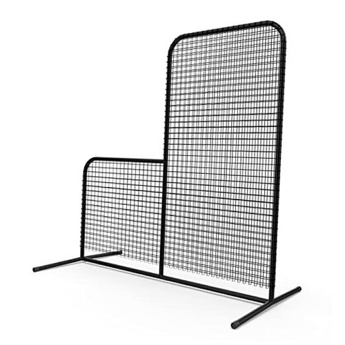 MR L-Screen Baseball Pitching Screen 7x7FT, Baseball Pitching Net ...